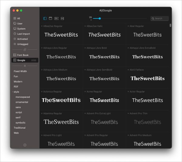 Best Mac Font Manager Tools for Designers & Creatives | TheSweetBits
