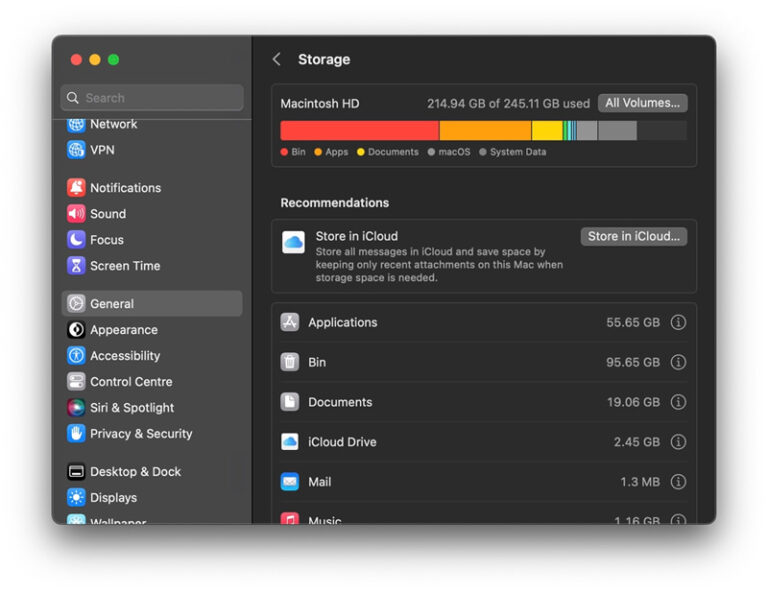 How To Fix Not Enough Free Space Error When Upgrading Macos Incl