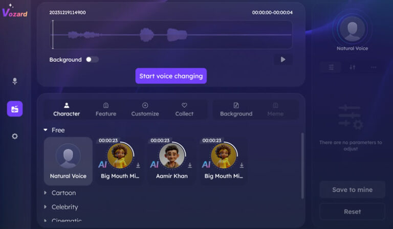 iMobie Vozard: A Conventional But Fun AI Voice Changer | TheSweetBits