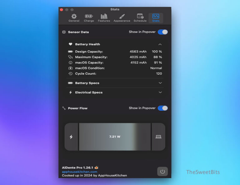 AlDente: This Tool Takes Better Care of Your MacBook's Battery | TheSweetBits