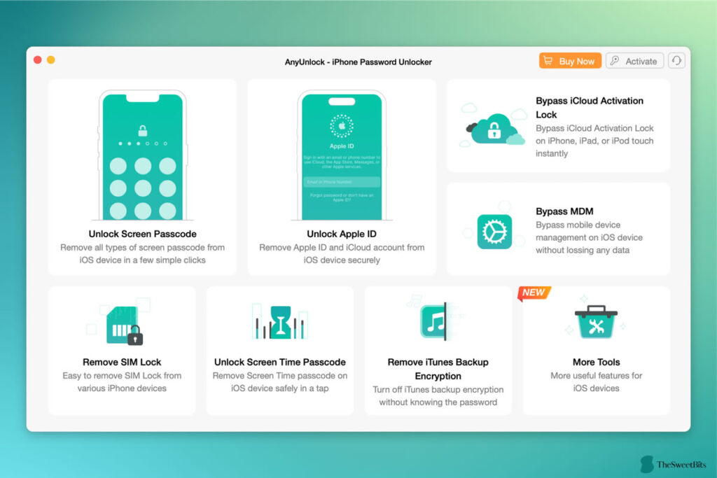 AnyUnlock: A Hassle-free Solution to Unlock Your iPhone | TheSweetBits