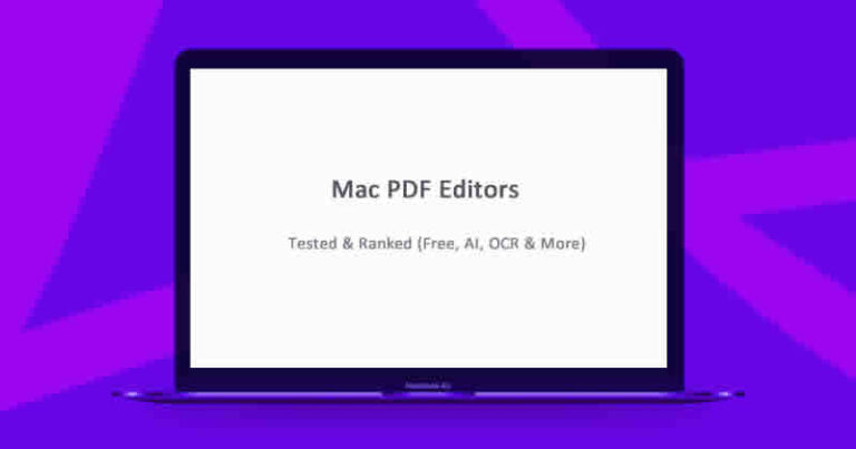 Best PDF Editors for Mac: 2025 Buyer's Guide | TheSweetBits